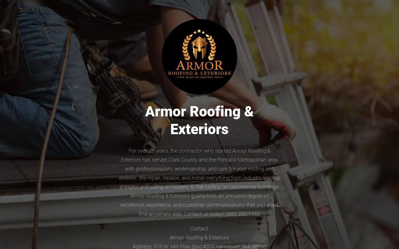 Armor Roofing & Exteriors